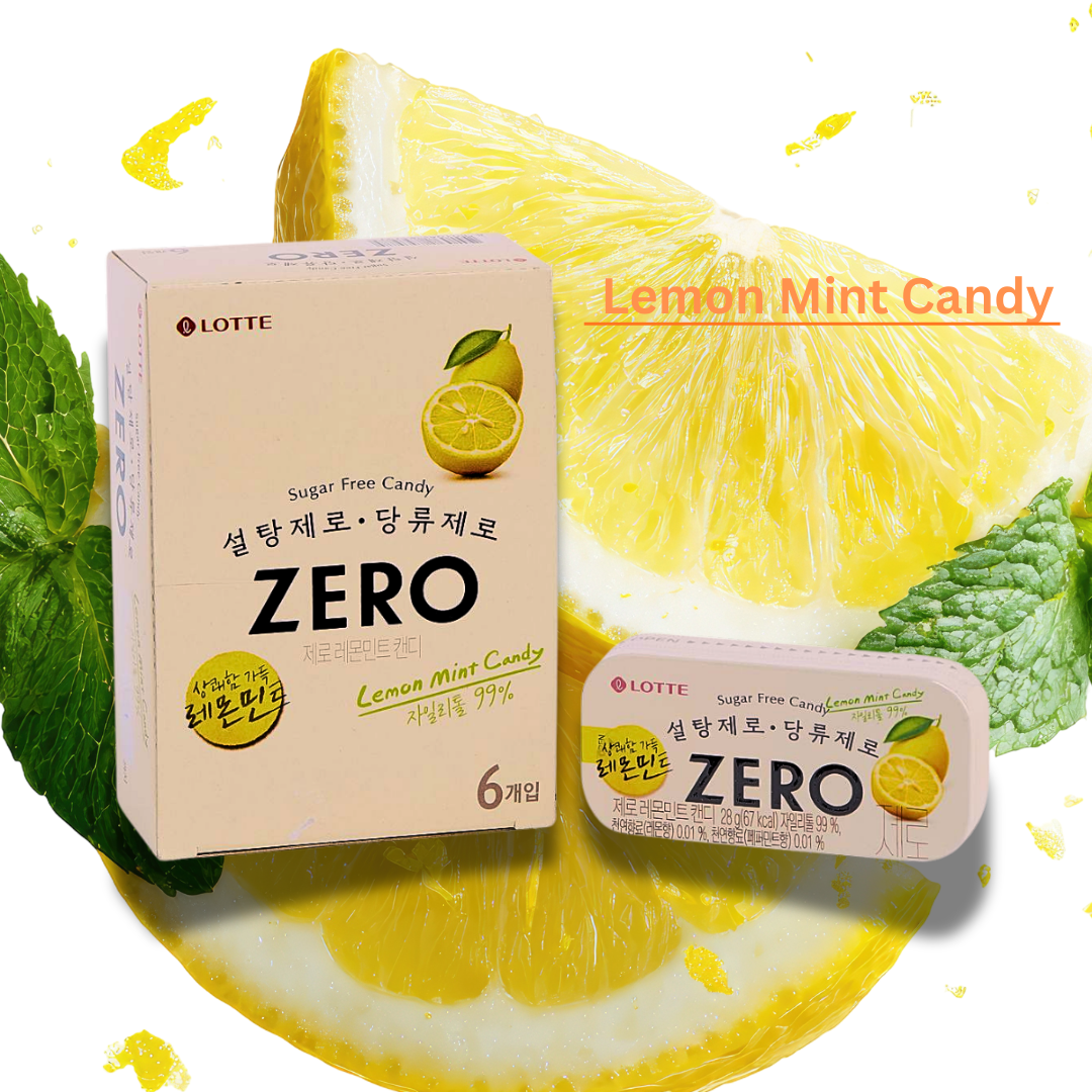 LOTTE ZERO LEMON MINT CANDY – Double Down Import and Export Inc.